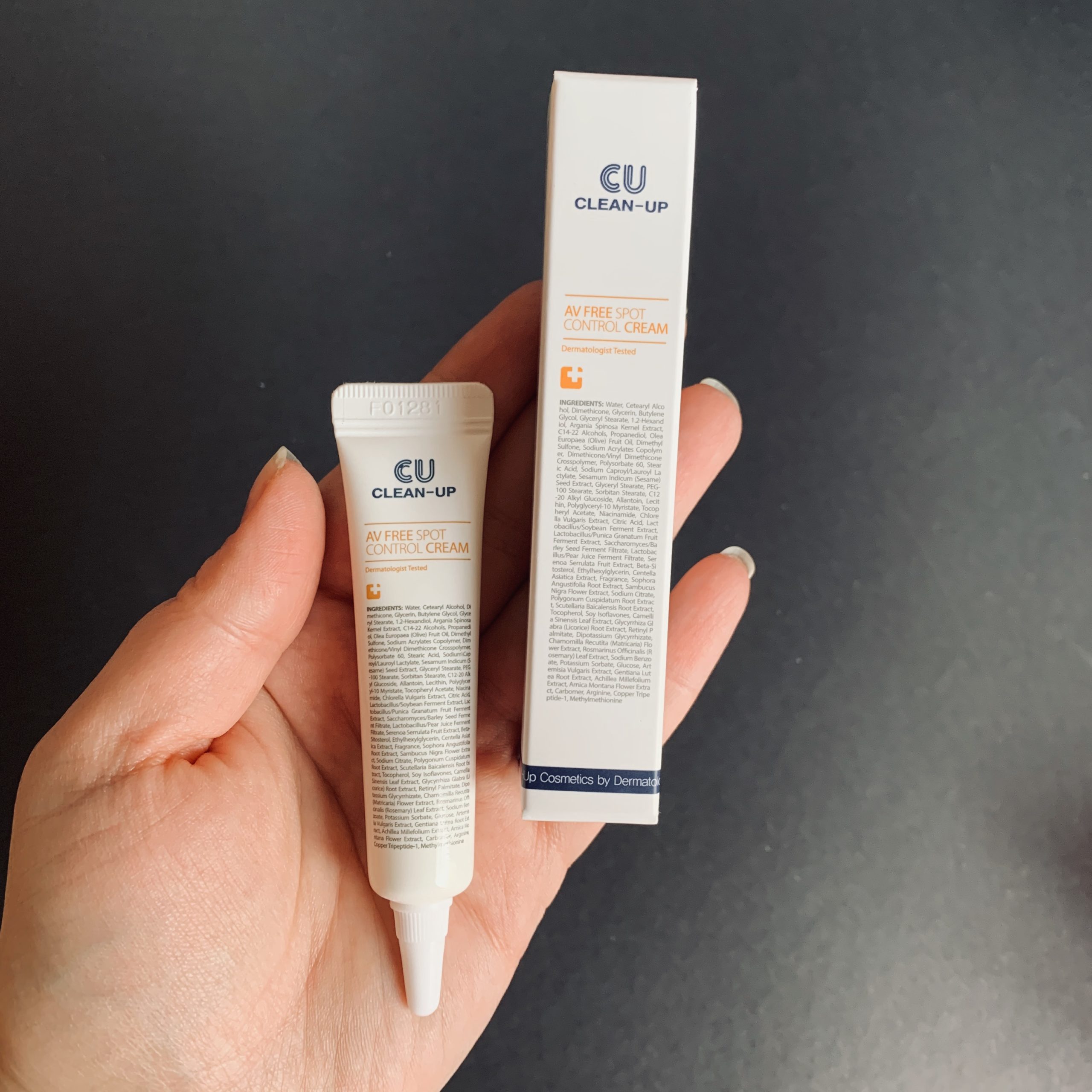 Точковий крем від запалень CUSKIN Clean Up AV Spot Control Cream, 10мл ...