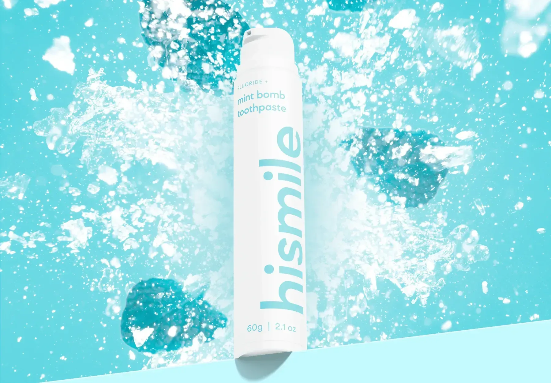 Зубна паста зі смаком м'яти Hismile Mint Bomb Toothpaste, 60 г – купити ...